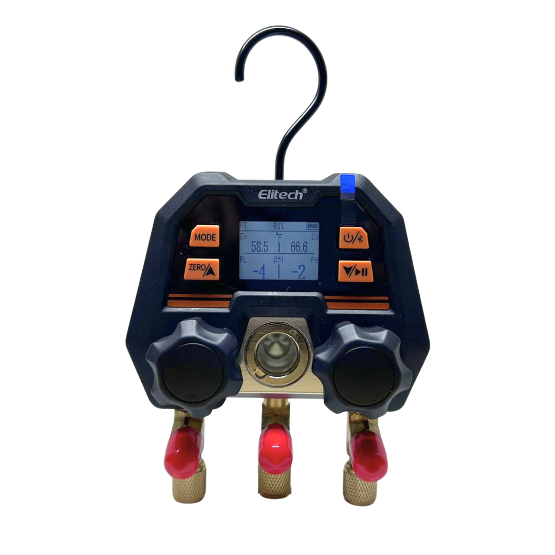 Manifold Digital 2 Vias Com Bluetooth MS-100 Elitech
